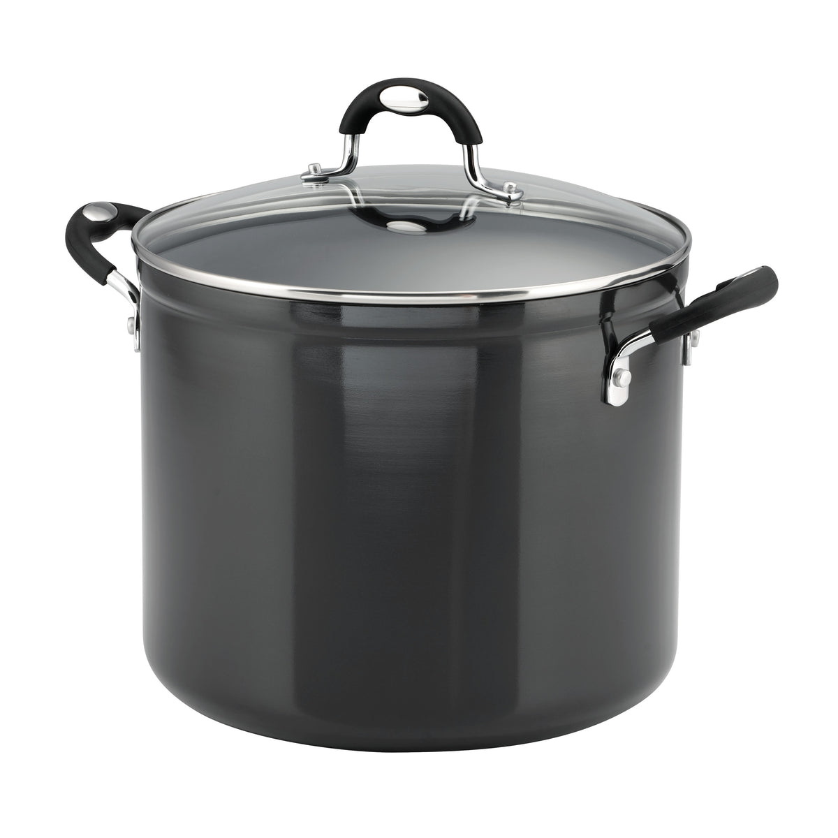 12 Quart Ceramic Nonstick Covered Stock Pot, Charcoal Gray – Tramontina USA