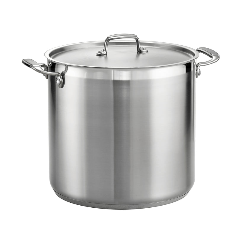 Stainless Steel Covered Stock Pot – Tramontina USA