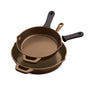 4-Piece Stackable Enamel Cast Iron Cookware Set – Tramontina USA