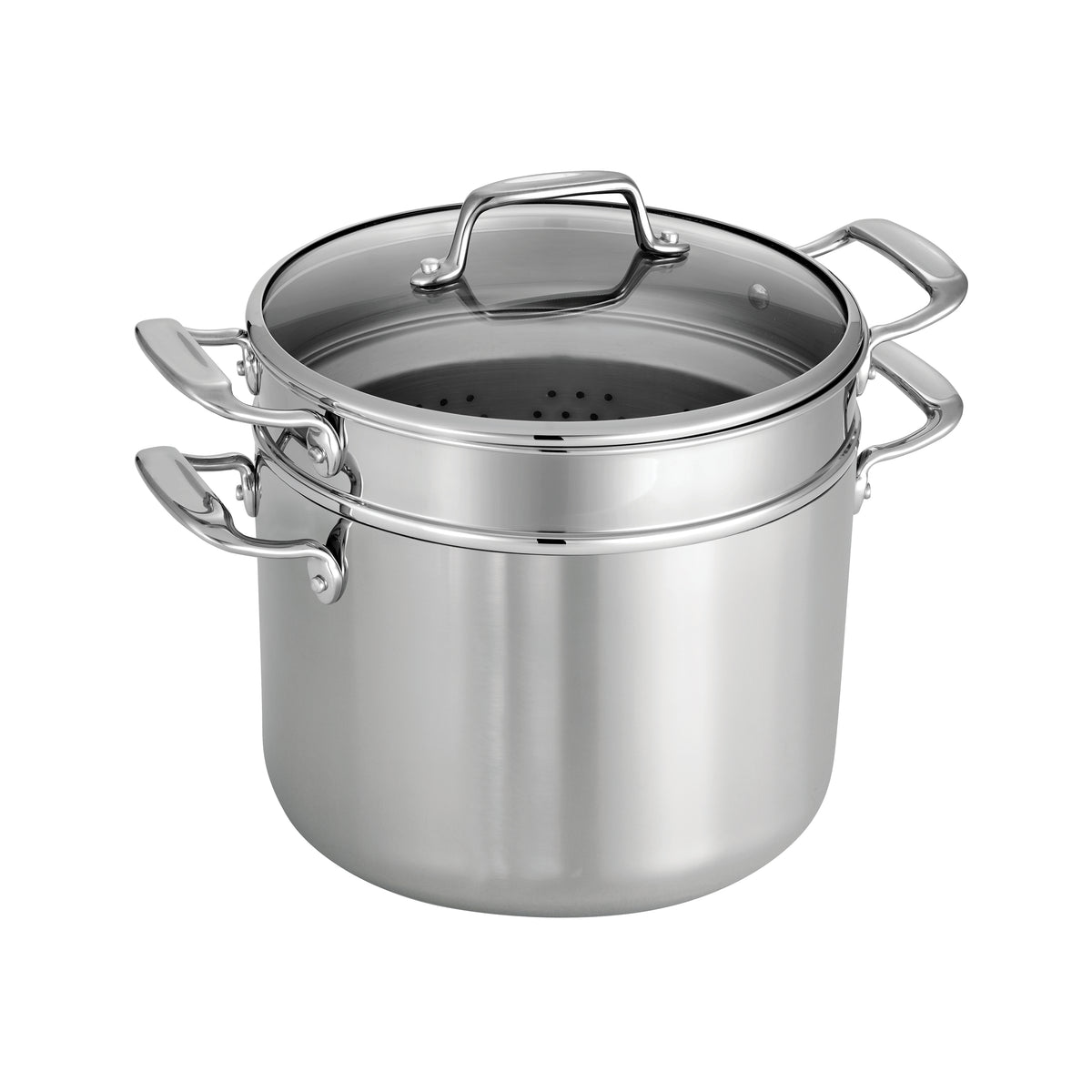 Tri-Ply Clad 3 Pc Multi Cooker - Glass Lid – Tramontina USA