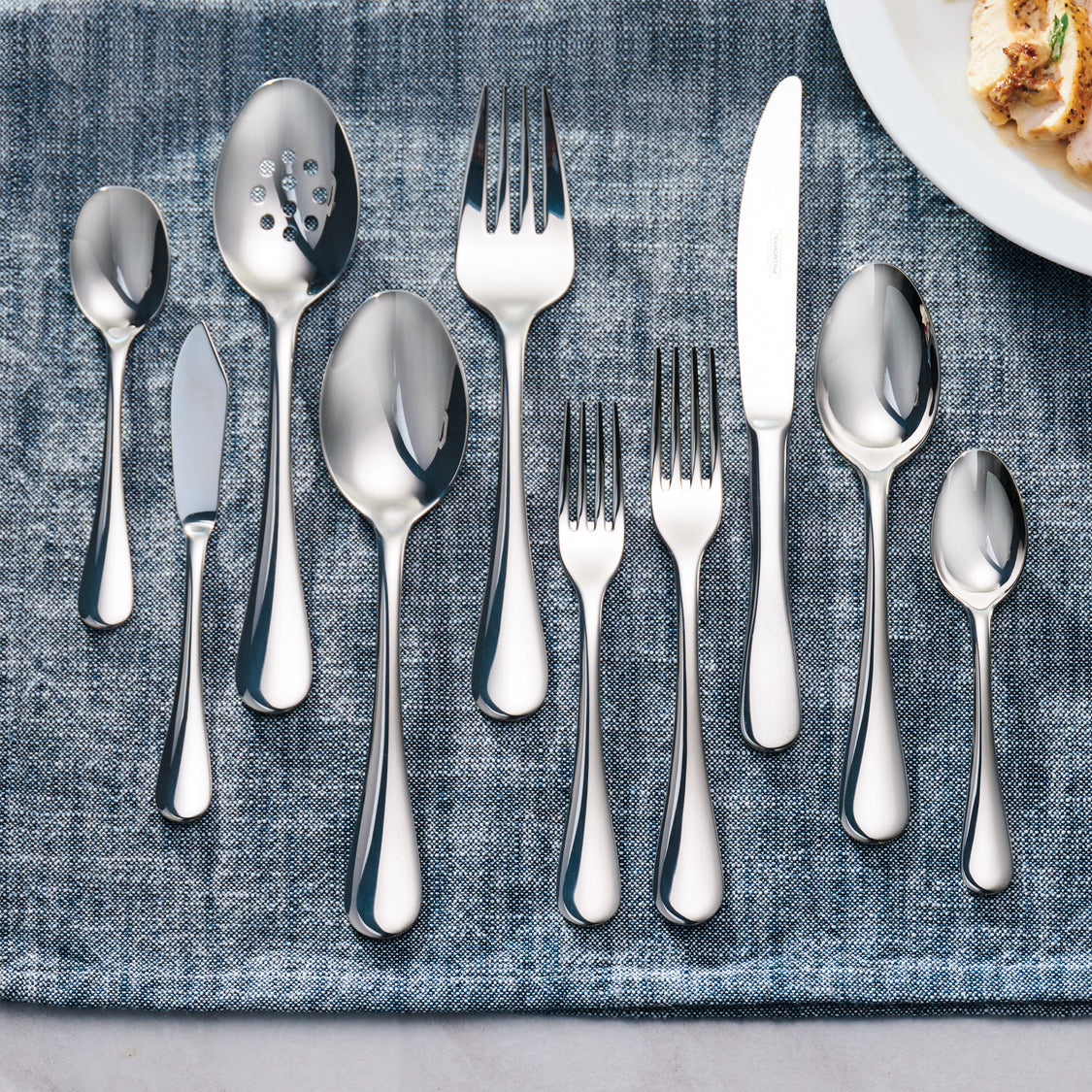 Classic 18/10 Stainless Steel 45 Piece Flatware Set – Tramontina USA