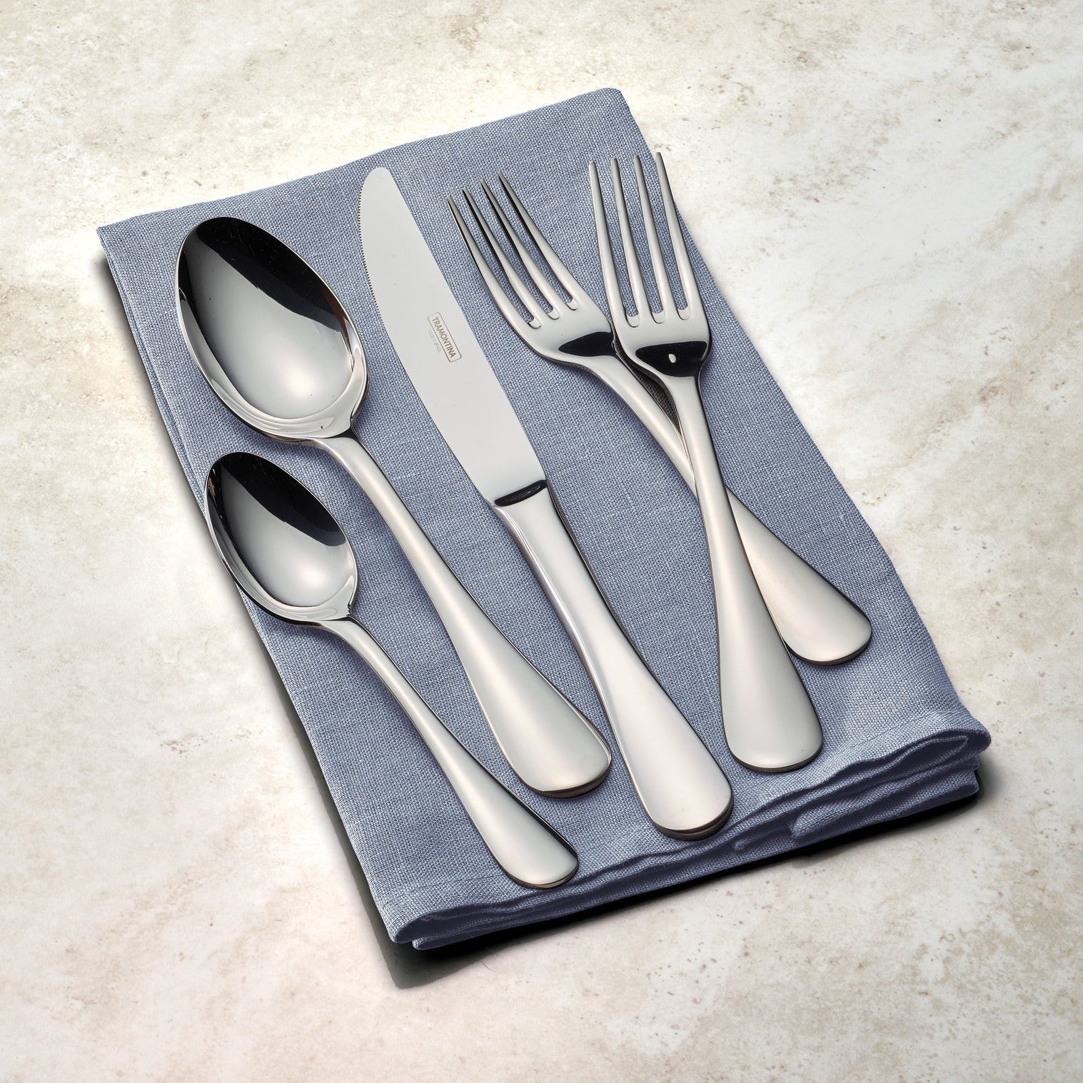 Classic 18/10 Stainless Steel 45 Piece Flatware Set – Tramontina USA
