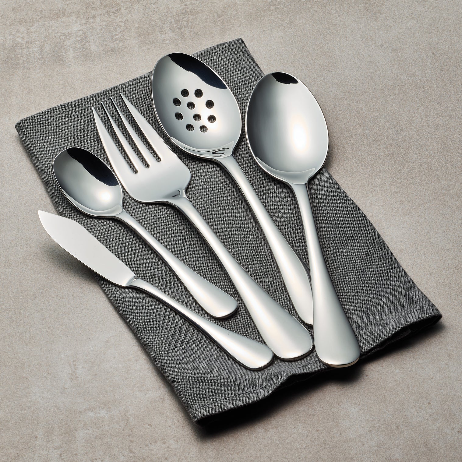 Classic 18/10 Stainless Steel 45 Piece Flatware Set – Tramontina USA