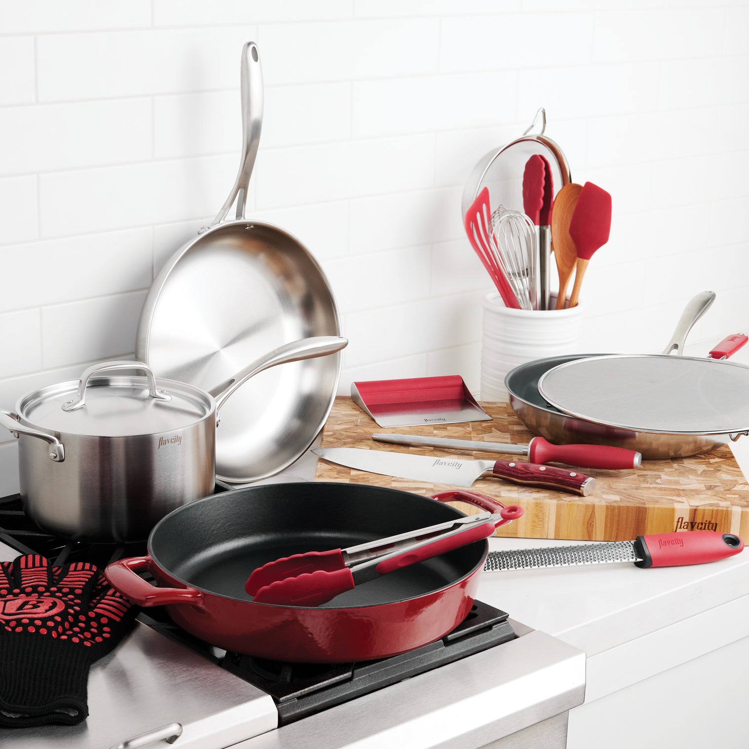 FlavCity 19 Piece Essential Cookware Set – Tramontina USA