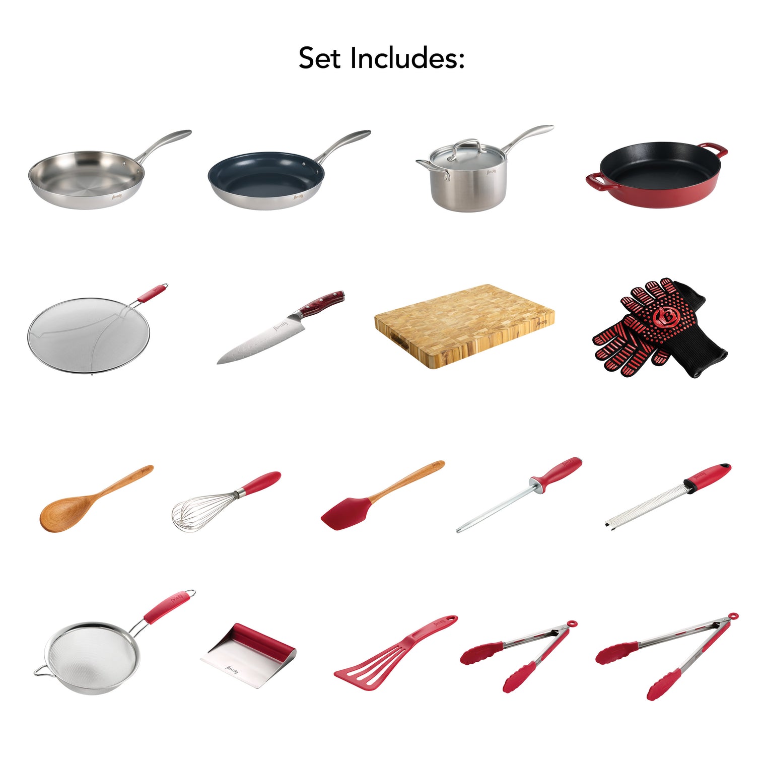 FlavCity 19 Piece Essential Cookware Set – Tramontina USA
