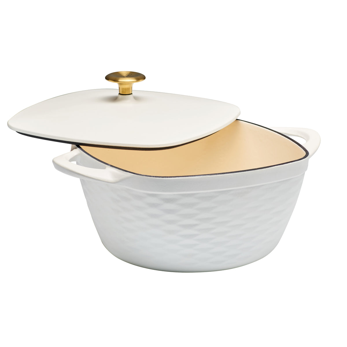 Prisma 7 Quart Enameled Cast Iron Covered Square Dutch Oven ...