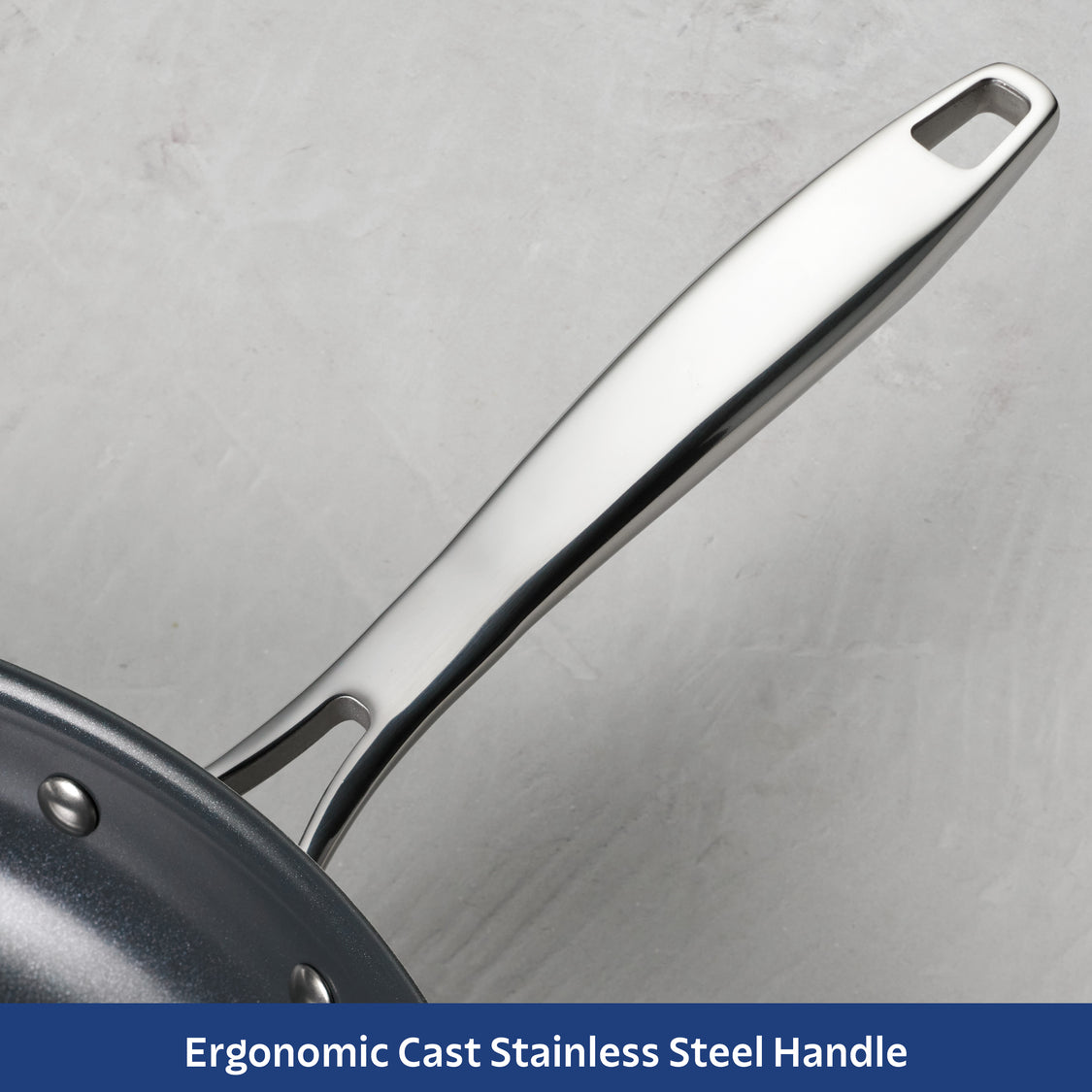 Tri-Ply Clad Stainless Steel Ceramic Nonstick Fry Pan – Tramontina USA