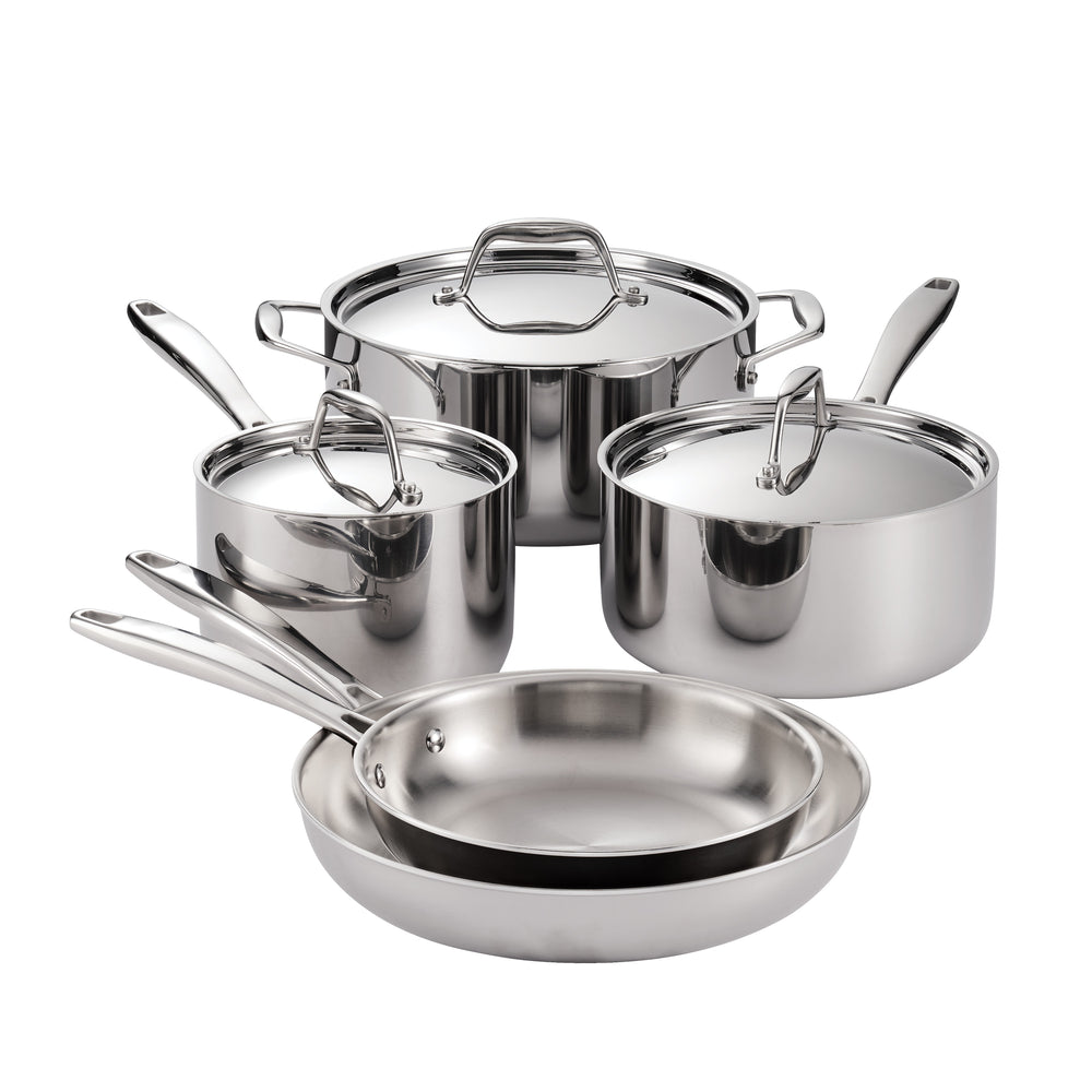Signature Tri-Ply Clad Stainless Steel Cookware – Tramontina USA